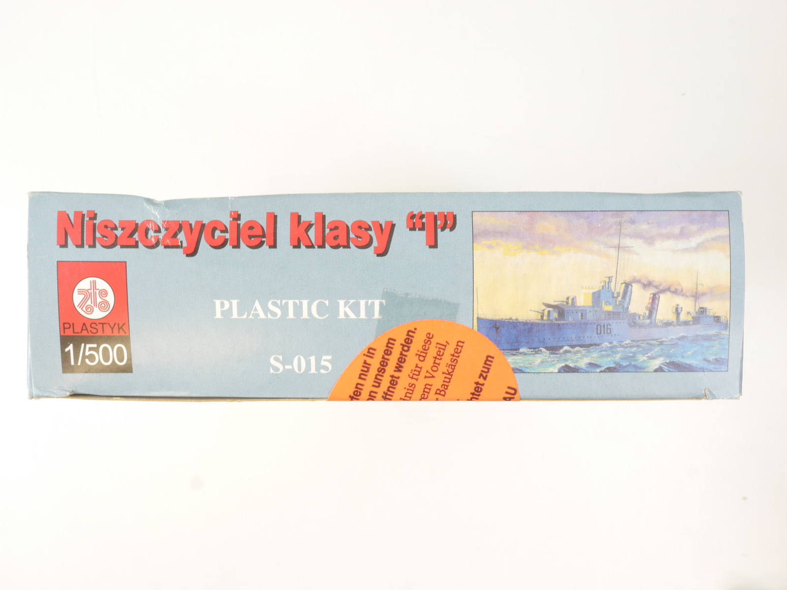 Plastyk Hms Ivanhoe D16 Niszczyciel Klasy I Pologne Modèle Kit Ovp 1606 ...
