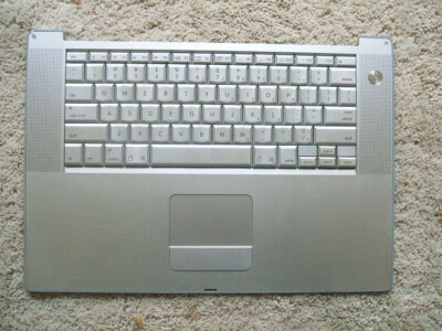 Powerbook G4 15" 1.67GHz A1138 Keyboard TrackPad Top 620-3273-A 620 ...