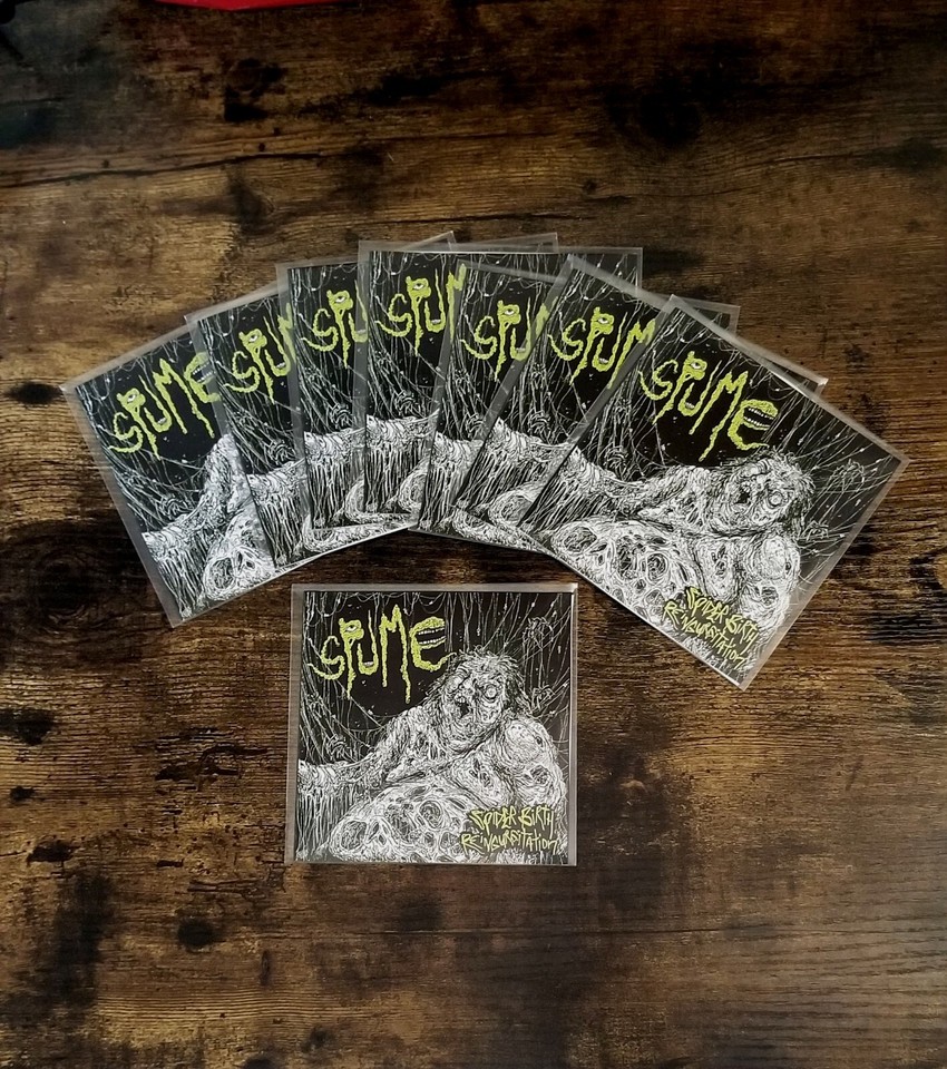 Spume CD " Spider Birth Reingurgitation" Death Metal Gore Slam Limited ...