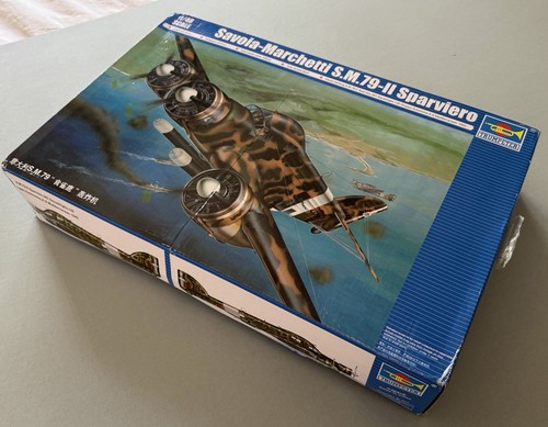 Trumpeter Model Kit 02817 1/48 Scale Savoia-Marchetti SM-79-II ...