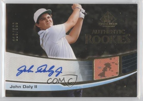 2024 SP Game Used Authentic Rookies /399 John Daly II #132 Rookie Auto ...