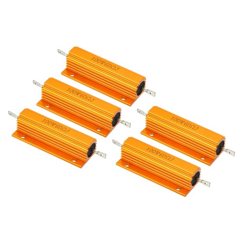 100W 60 Ohm Aluminum Shell Resistor Housing Resistor Wirewound ...
