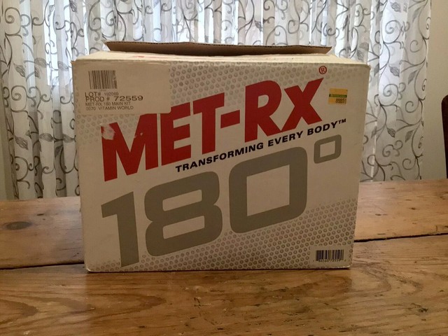 MET RX 180 Workout Program Kit Fitness Train Ball Weight Loss 12 DVDs ...