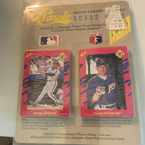 1990 Classic Baseball Cards Complete Set Sealed Limited Edition Board ...