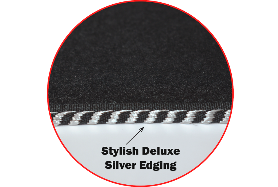 Tailored DELUXE Car Floor Mats for VW Crafter Van 2017 Onwards Carpet ...