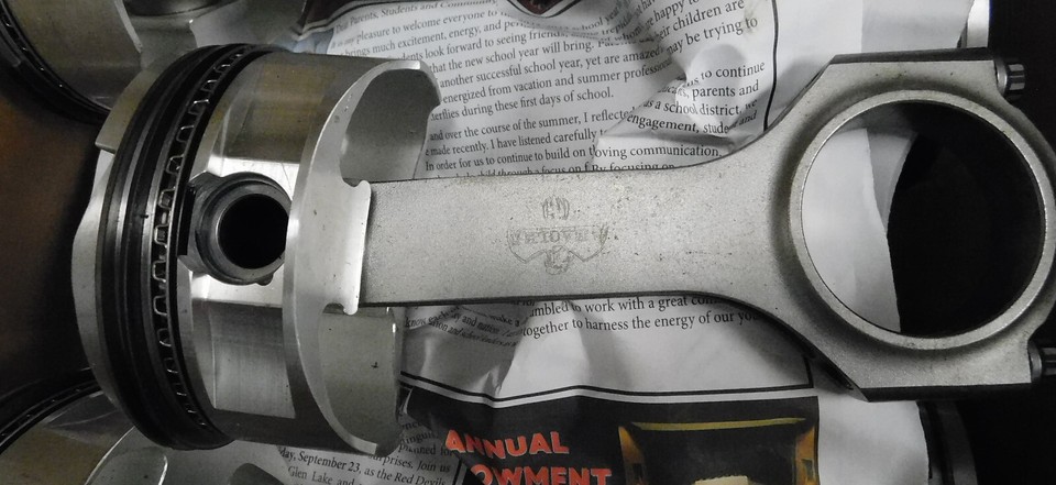 GM 10051184 Bowtie SBC Circle Track 18*, Callies, Eagle, Ross, ARP ...