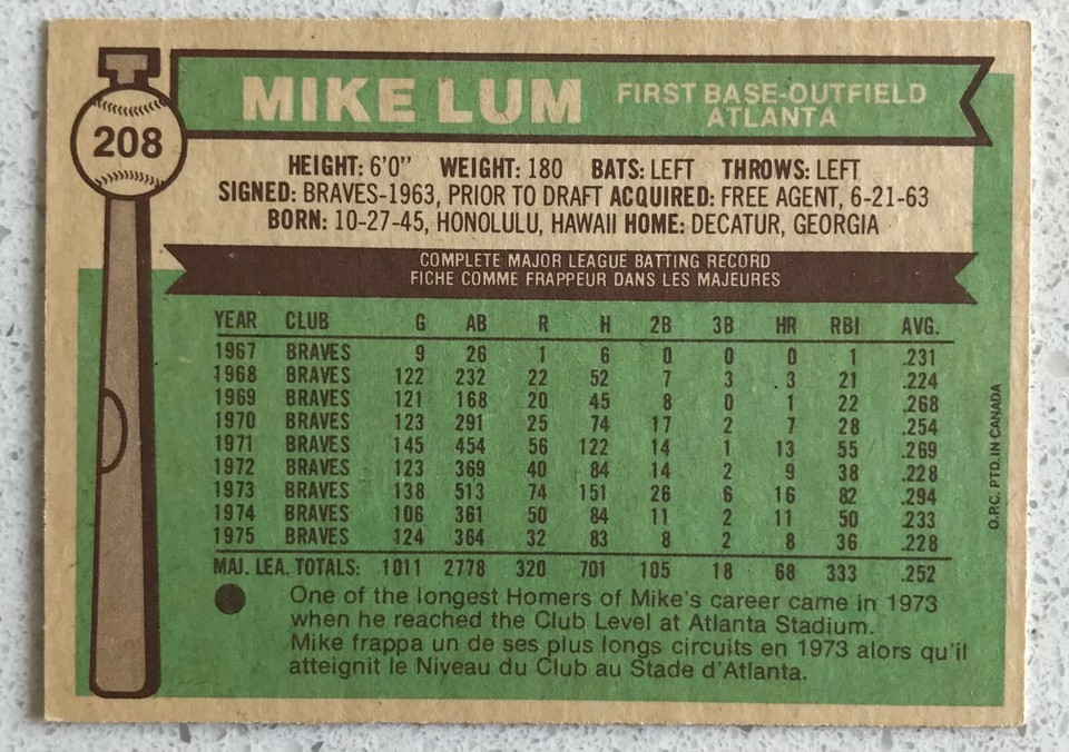 ( U SELECT CARDS ) 1976-77-78 O-pee-chee Baseball Singles** see Photos ...