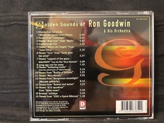 GOLDEN SOUNDS OF RON GOODWIN & ORCHESTRA - CD - LIKE NEW | eBay