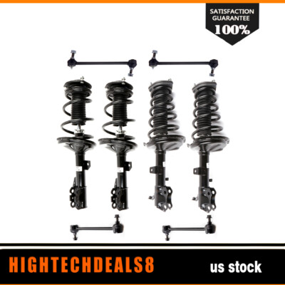 Front Rear Struts Fits Toyota Highlander Lexus RX330 RX350 RX400h AWD ...