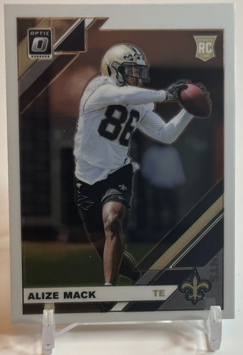 2019 Donruss Optic Football Alize Mack Rookie RC Card #139 Saints W/Top ...