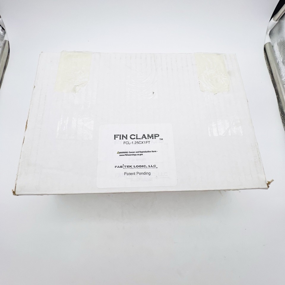 Fab Tek Logic Fin Clamp Hydronic Baseboard Element - 1-1/4"PipeX 4-1/4 ...