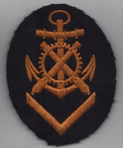 WW2 German Navy Ordnance Engineer 2nd Class Rate,Rank,Badge | eBay