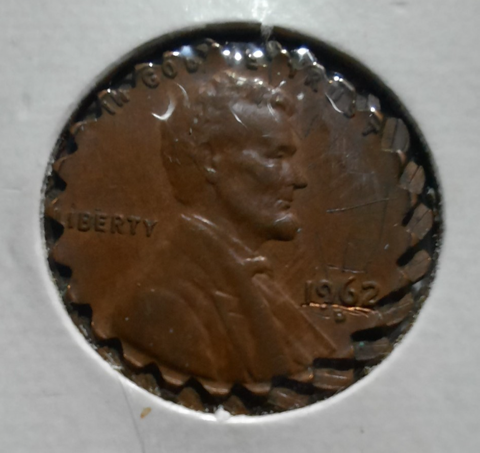 1962-D Lincoln Memorial Cent Altered Coin About Uncirculated | eBay