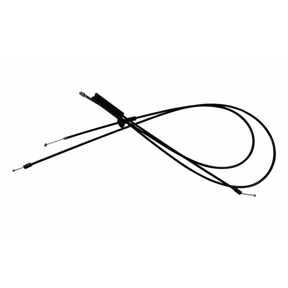 2PCS FOR BMW E90 E92 X1 Hood Latch Lock Release Cable 51237184432 | eBay