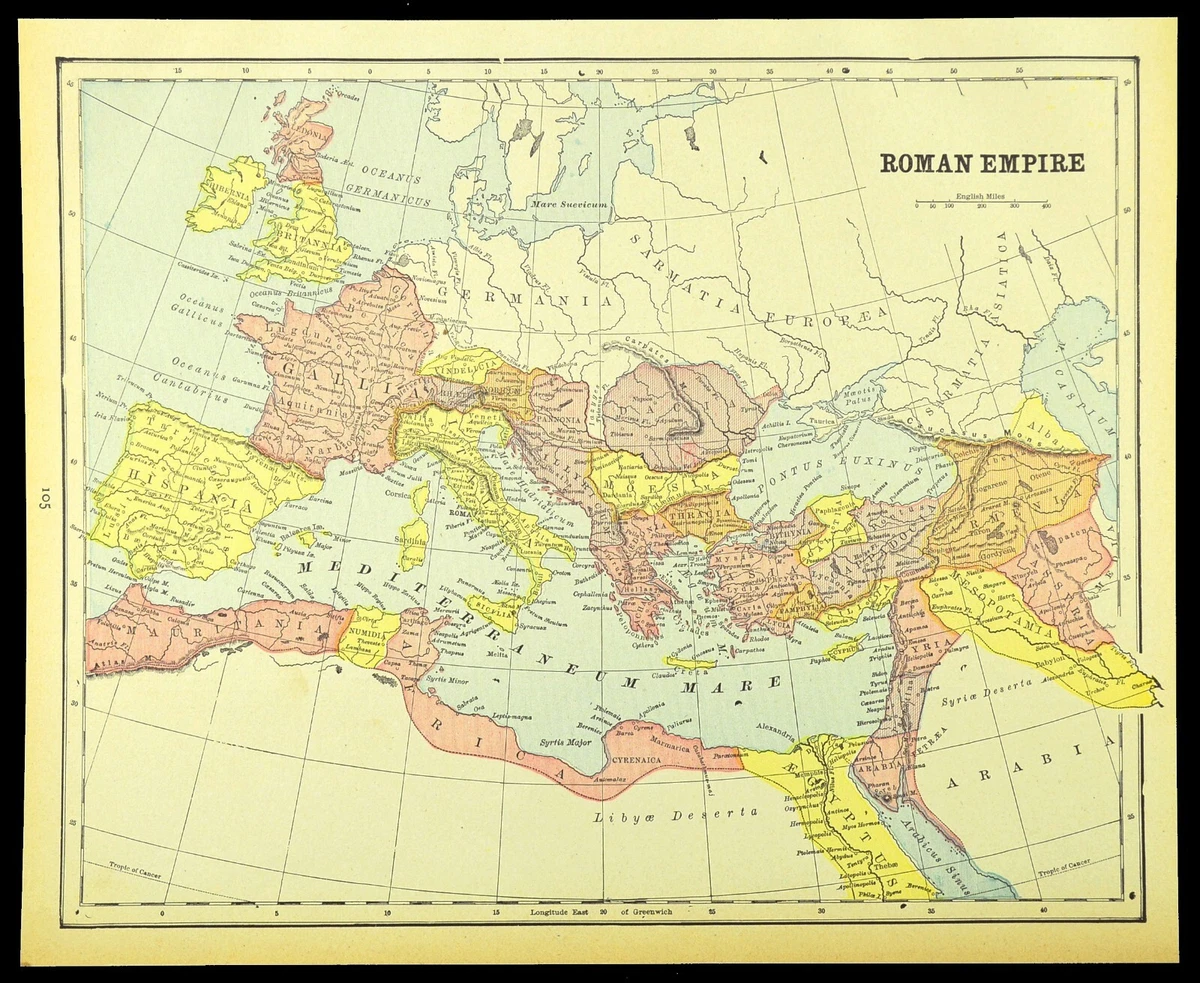Gaul Map Roman Empire