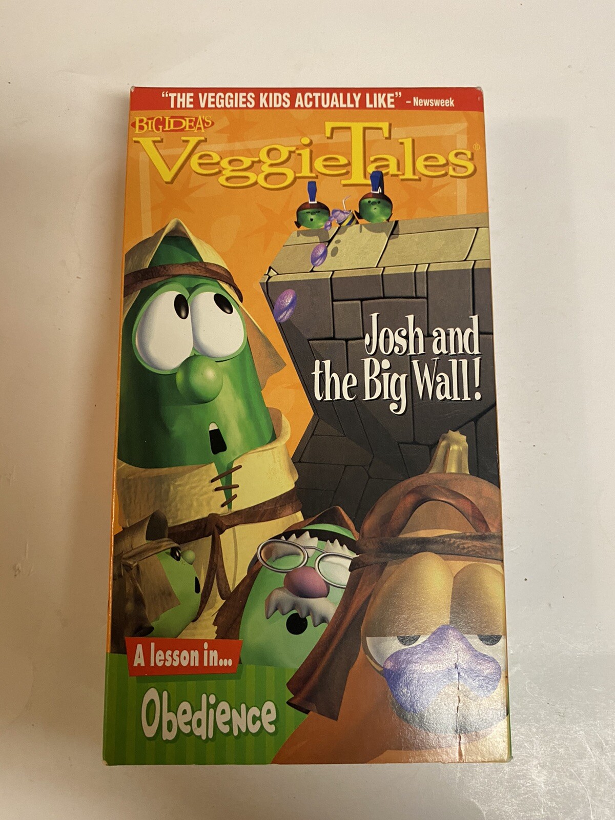 VeggieTales - Josh And The Big Wall (VHS, 1999) 45986021304| eBay