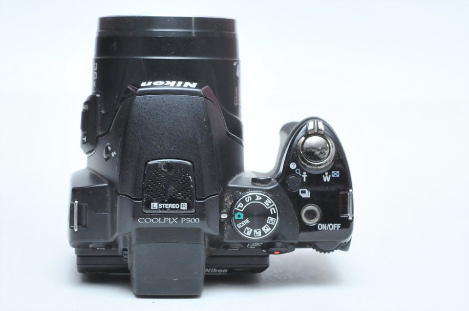 Nikon COOLPIX P500 12.1 CMOS Digital Camera 36x Wide-Angle Optical Lens ...
