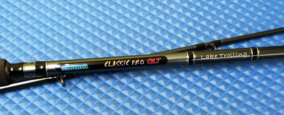 Okuma Classic Pro GLT Rod 7' 6" Medium Lake Trolling CP-LT-762M 2-Pack ...