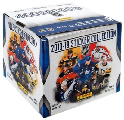 2018-2019 NHL Sticker Collection Sticker Box [50 Packs] | eBay