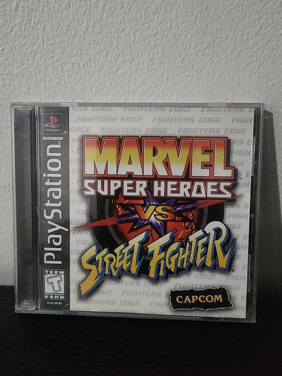 Marvel Super Heroes Vs Street Fighter Ps1