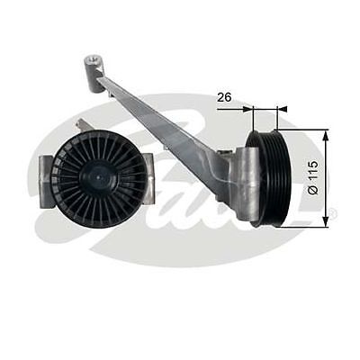 Gates Idler Pulley for Auxiliary Belt 36463 fits Mercedes Sprinter W903 ...