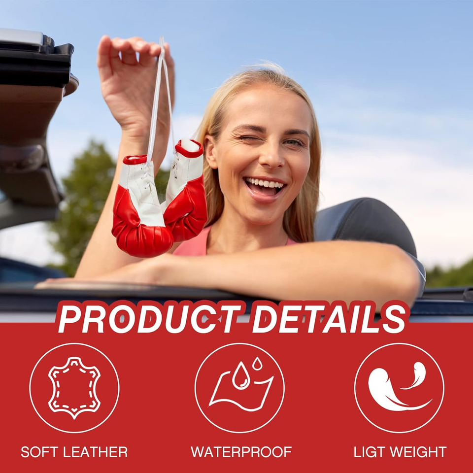 4 Pairs Mini Boxing Gloves Miniature Boxing Glove Keychain Boxing ...