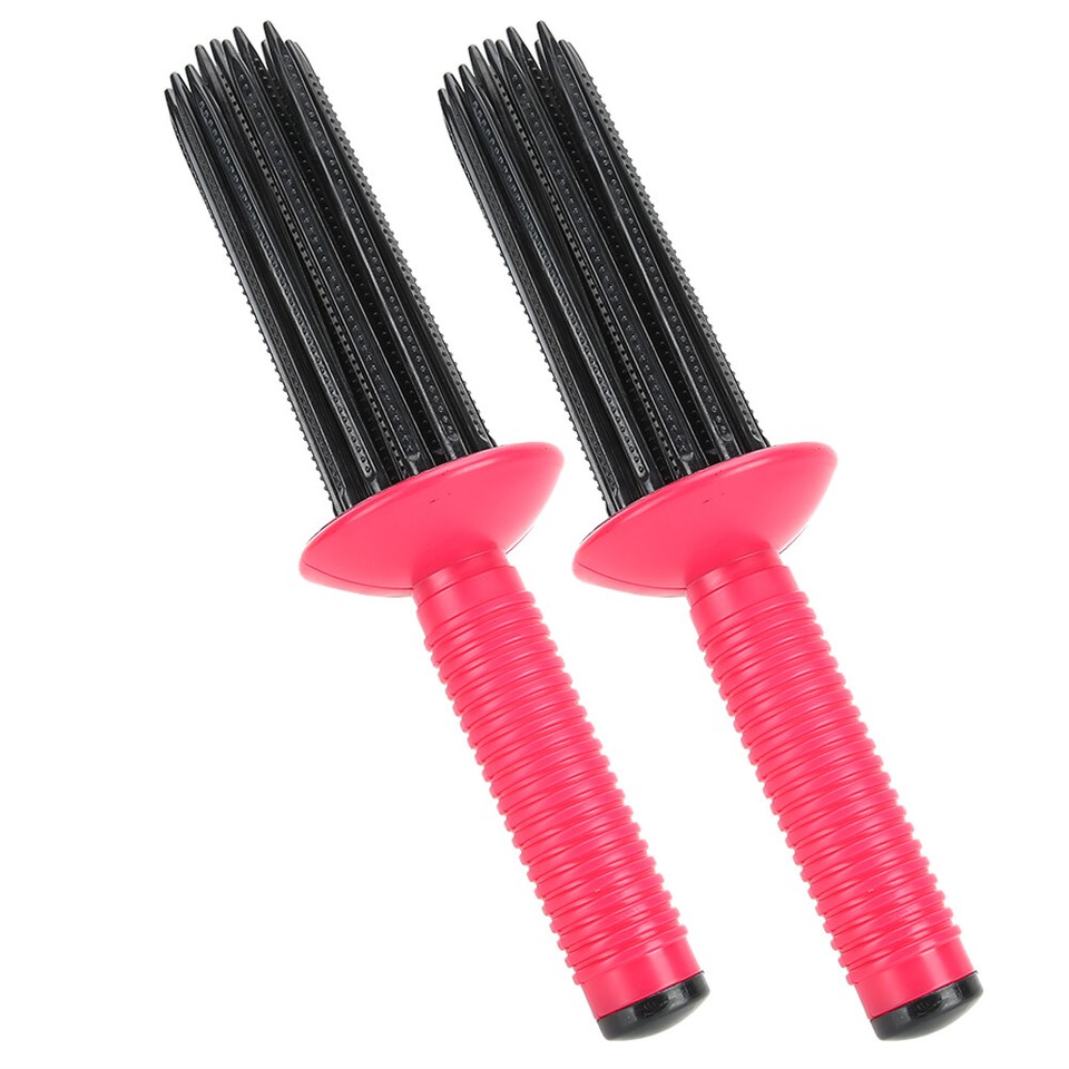 Hair Curler Hair Fluffy Curling Roll Comb Anti‑Slip Curling Wand ...