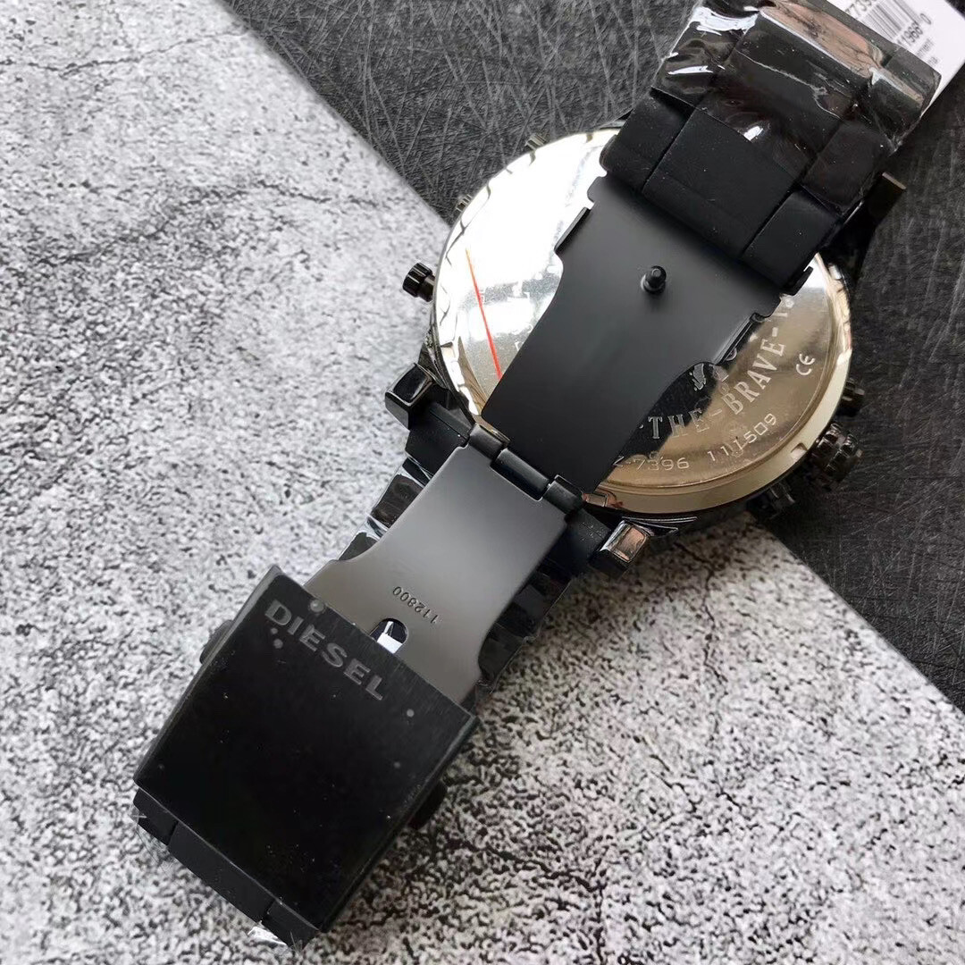 Diesel DZ7396 Mr. Daddy 2.0 Men Wristwatch - Black for sale online | eBay