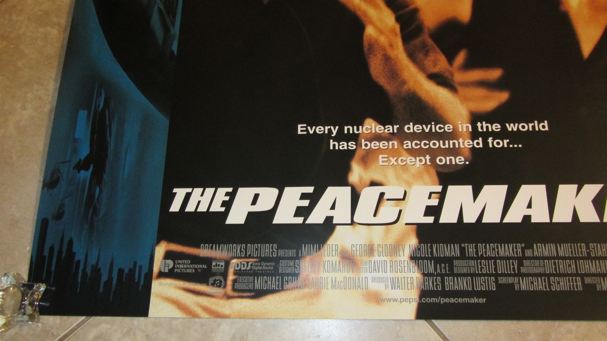 The Peacemaker 1997 Movie Poster Amazon.com: Classic Movie The