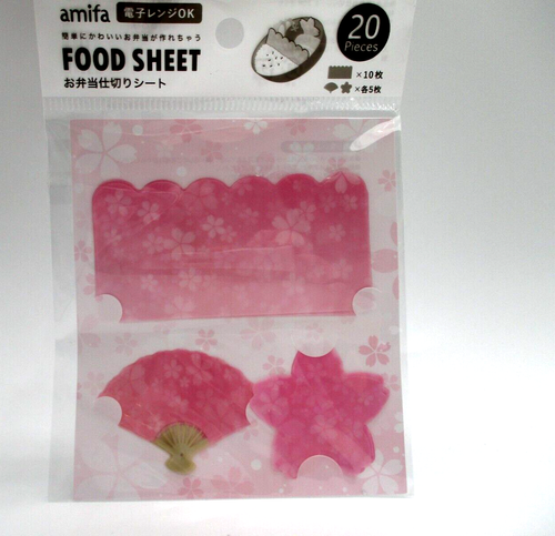2024 new sakura flower baran sheet pink for Lunch Box Bento 20pcs | eBay