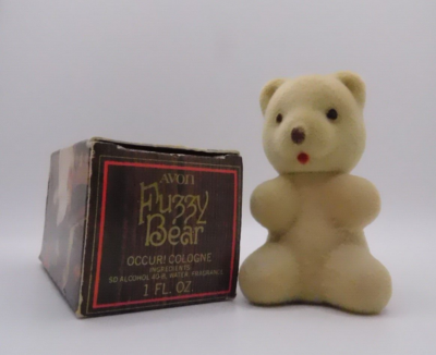 Vintage Avon Fuzzy Bear Occur! Cologne 1 Fl Oz in Original Box | eBay