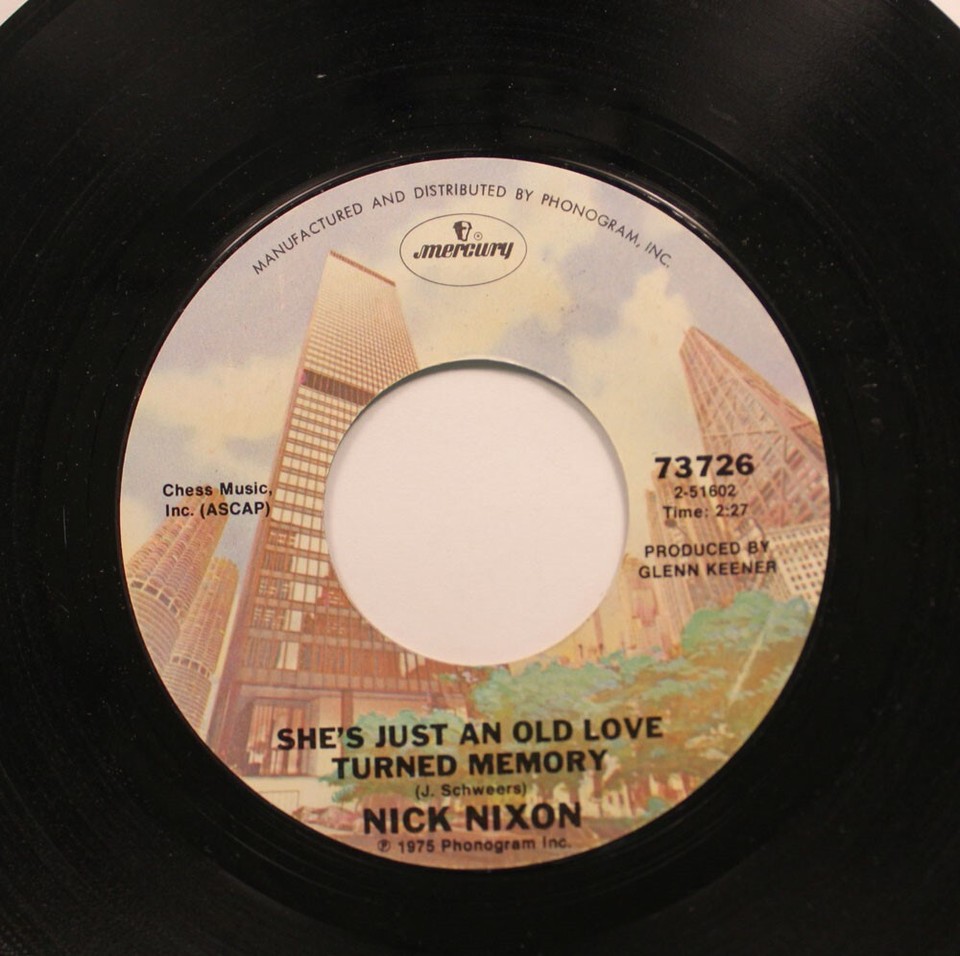 Rock 45 Nick Nixon - It'S Much Too Rainy / She'S Just An Old Love ...