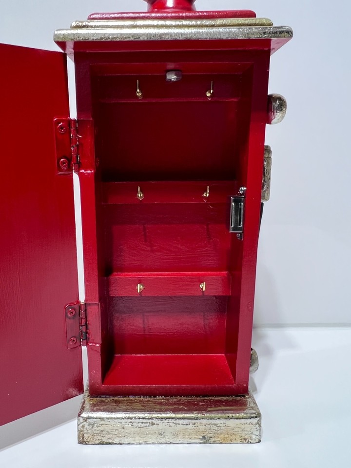 Route 66 USA Vintage Wood Gas Pump (Key Cabinet) - Collectible ...