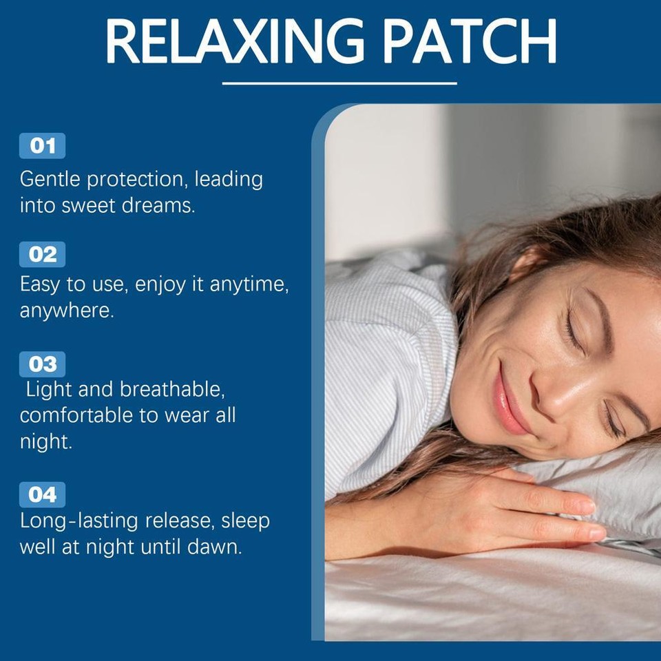 30 Pcs Natural Herbal Sleep Aid Restful Sleeping Patch Improve Insomnia ...
