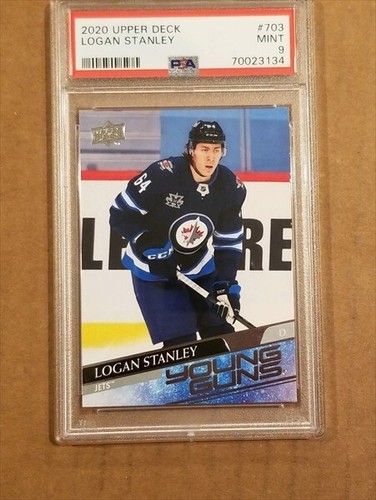 2020 Upper Deck Logan Stanley Young Guns #703 PSA 9 | eBay