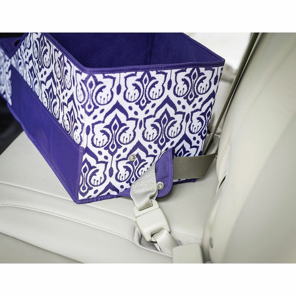 2 Pk - Car Auto Seat Storage Box Caddy Organizer Cup Holder Set (Choose ...