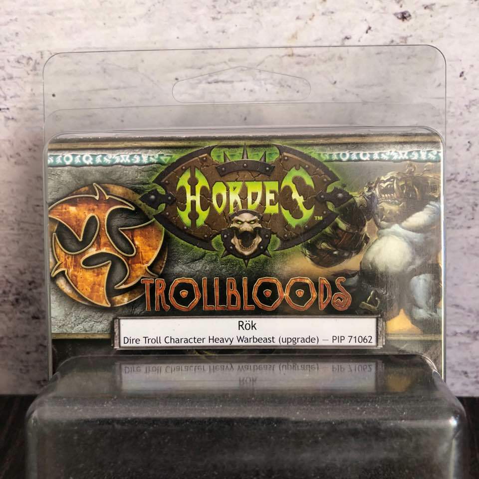 PRIVATEER PRESS Hordes Trollbloods: Rok Heavy Warbeast: Dire Troll ...