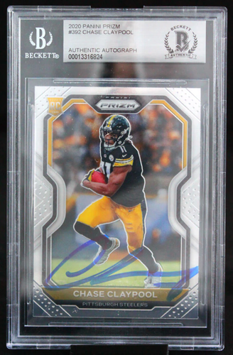 2020 Panini Prizm #392 Chase Claypool Pittsburgh Steelers Autograph ...