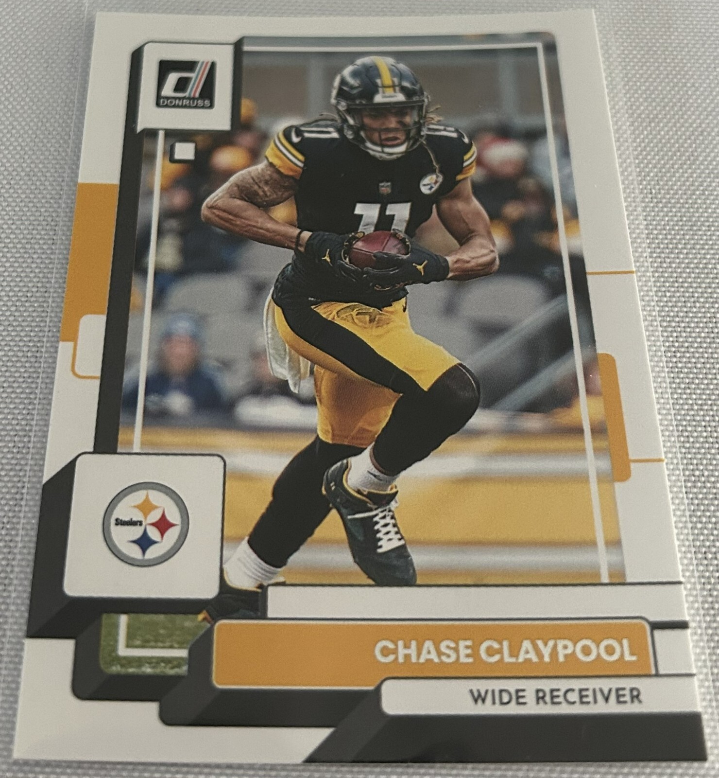 2022 Donruss Football Chase Claypool Pittsburgh Steelers base card #216 ...