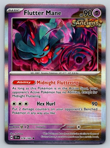 Flutter Mane #078/162 Holo Temporal Forces | eBay