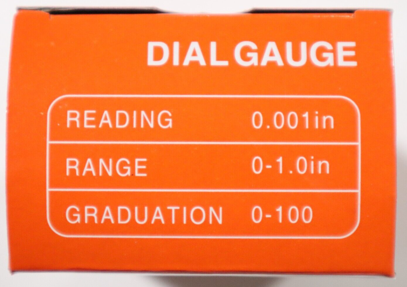 1.0" DIAL INDICATOR, 0-1.0" RANGE, 0-100 GRADUATION L094 | eBay