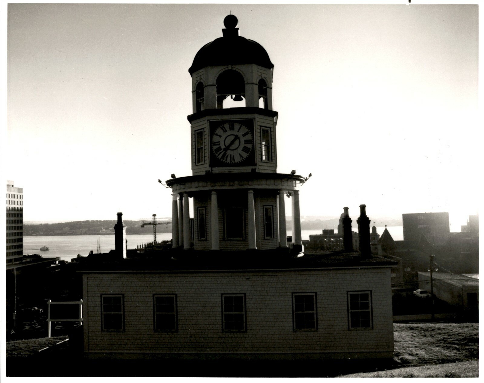LG923 1978 Original Photo THE OLD TOWN CLOCK HALIFAX CITADEL ENTRANCE ...