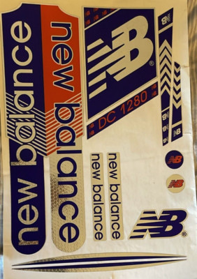 NEW BALANCE Cricket Bat 3D Highly Embossed Sticker - NB STICKER - DC ...