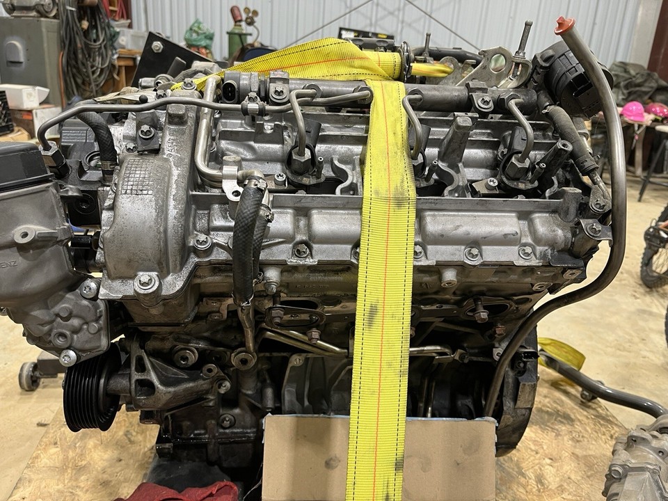 MERCEDES BENZ OEM X166 W166 ML350 GL350 FRONT ENGINE MOTOR 3.0L DIESEL ...