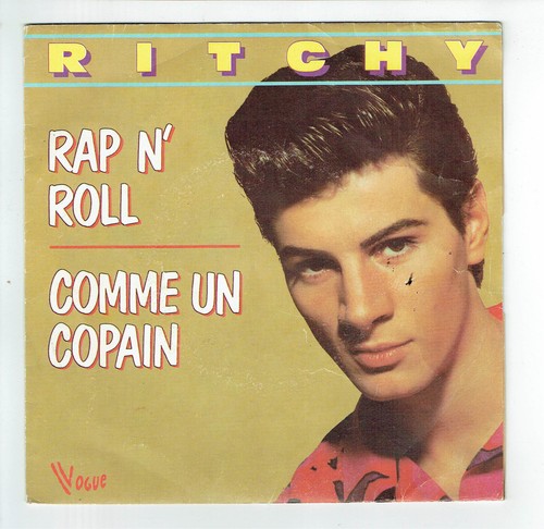 Ritchy Vinyl 45 RPM 7" Rap N' Roll - Comme Un Copain Vespa Vogue 101789 ...