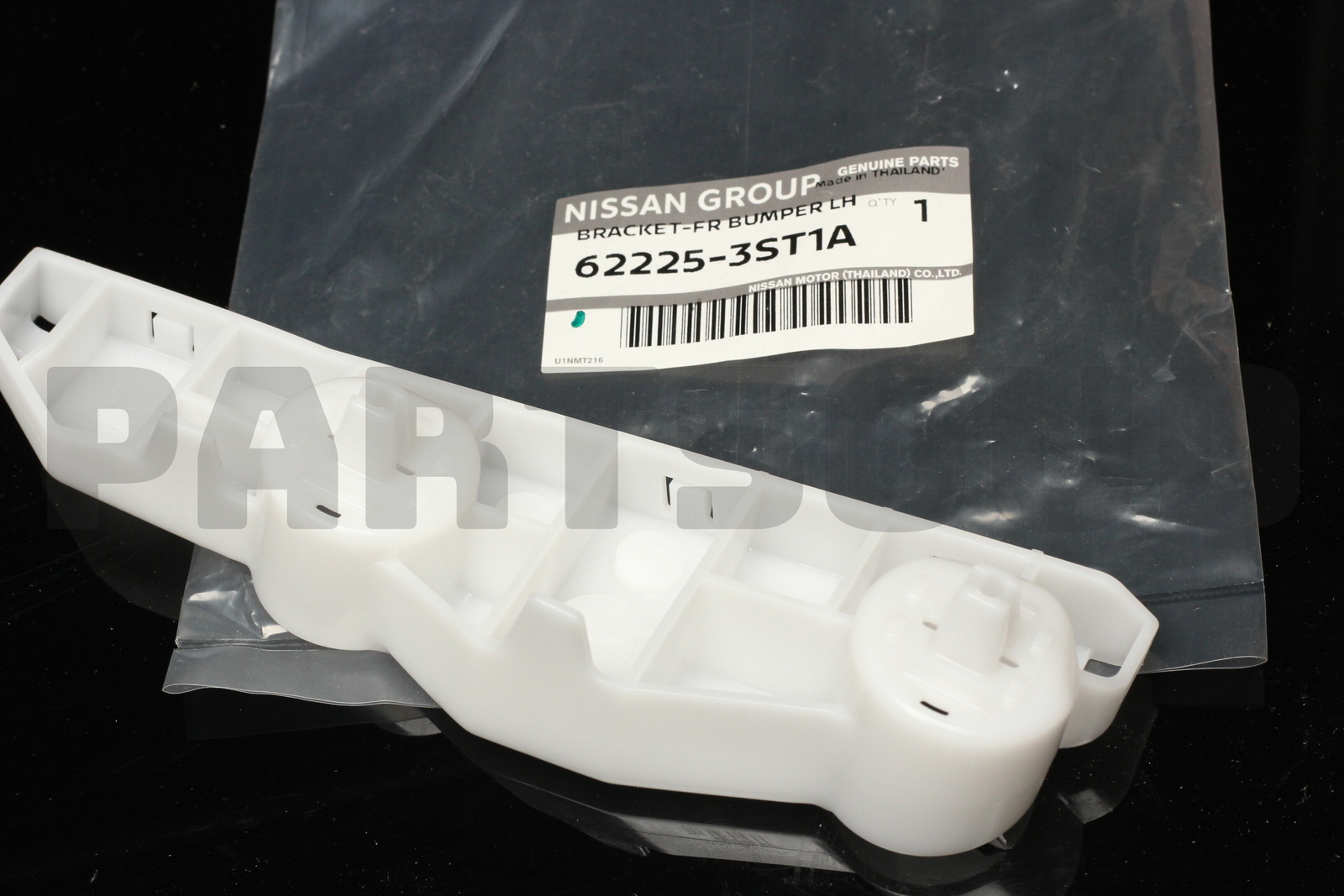 622253ST1A Genuine Nissan BRACKET-FRONT BUMPER SIDE,LH 62225-3ST1A | eBay