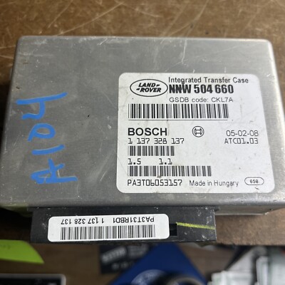 05 Land Range Rover Integrated Transfer Case Transfer Shift Control ...
