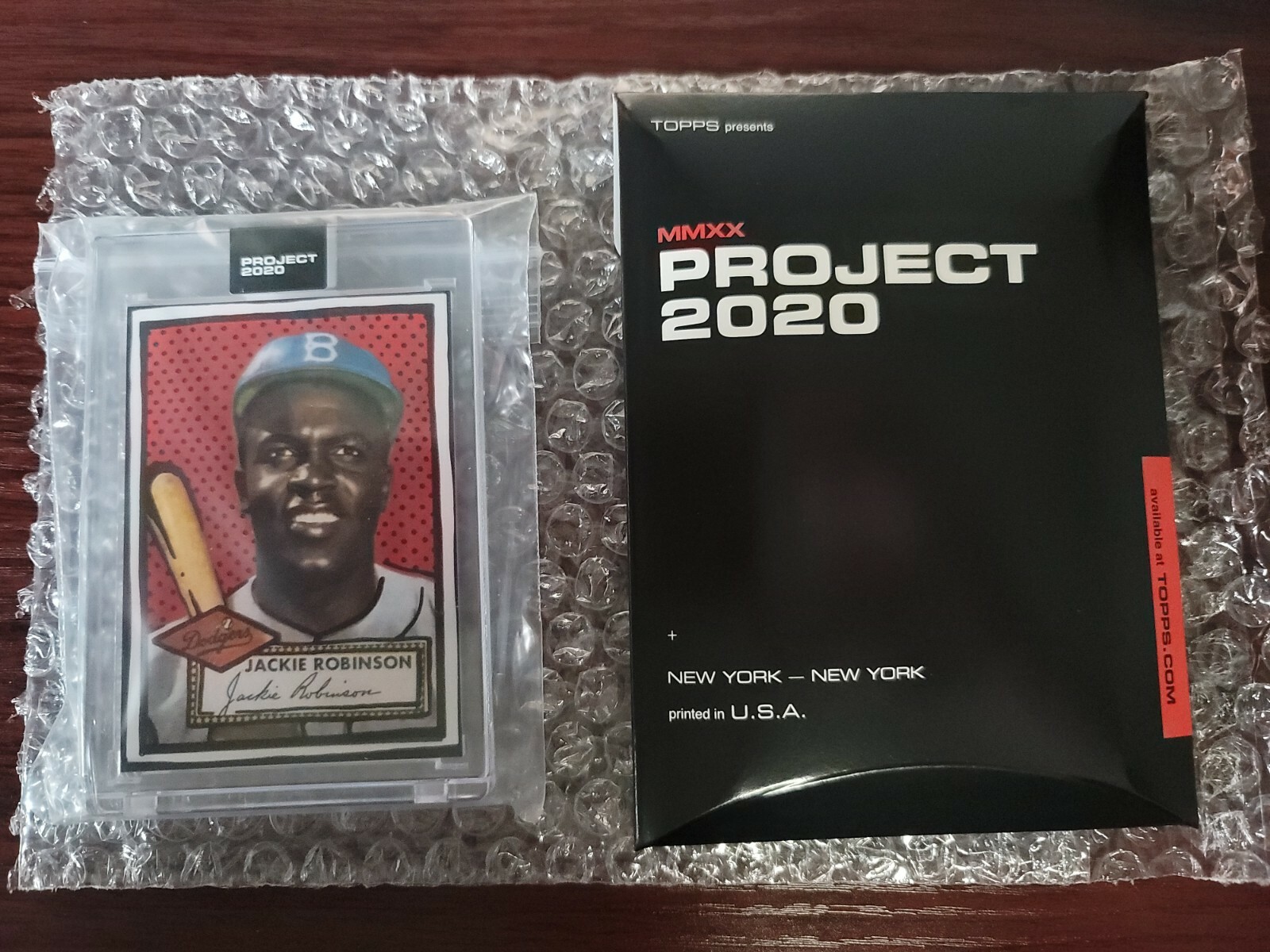 2020 Topps Project 2020 - 1952 Topps Jackie Robinson #98 Joshua Vides ...