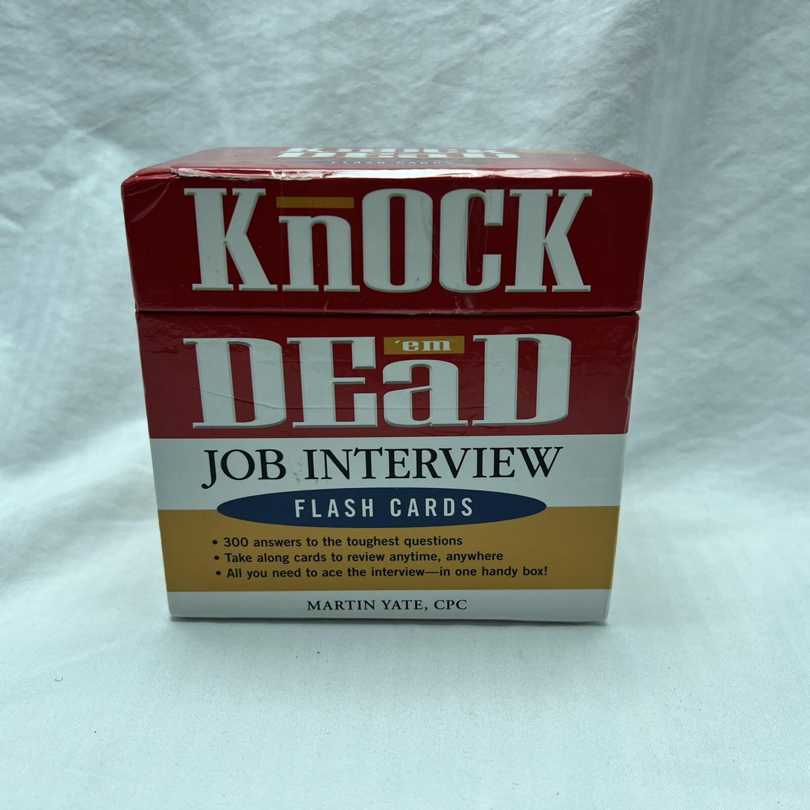 Interview Flash Cards : 300 Questions and Answers to Help You Land Your ...