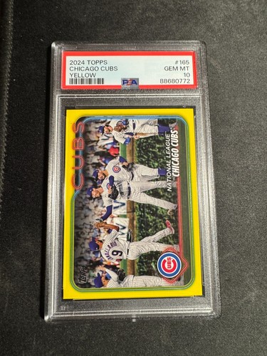 2024 Topps Series 1 - Yellow #165 Chicago Cubs for sale online | eBay